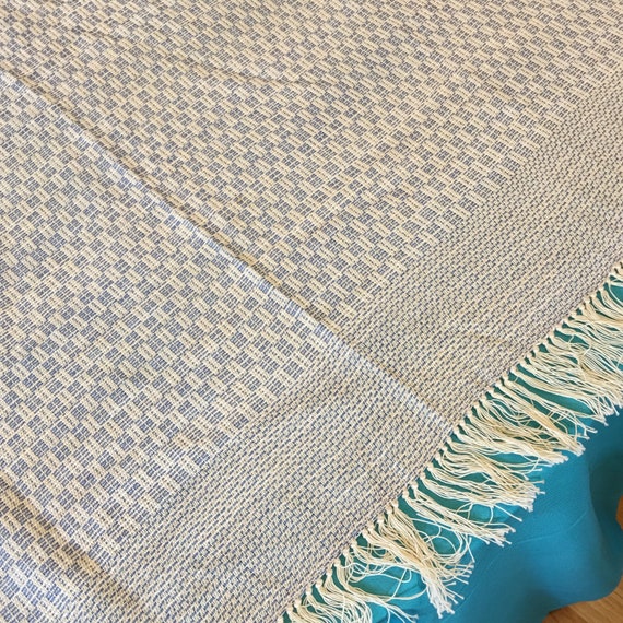 Table Linens Linens Kitchen & Dining blue white woven table mat 5 ...