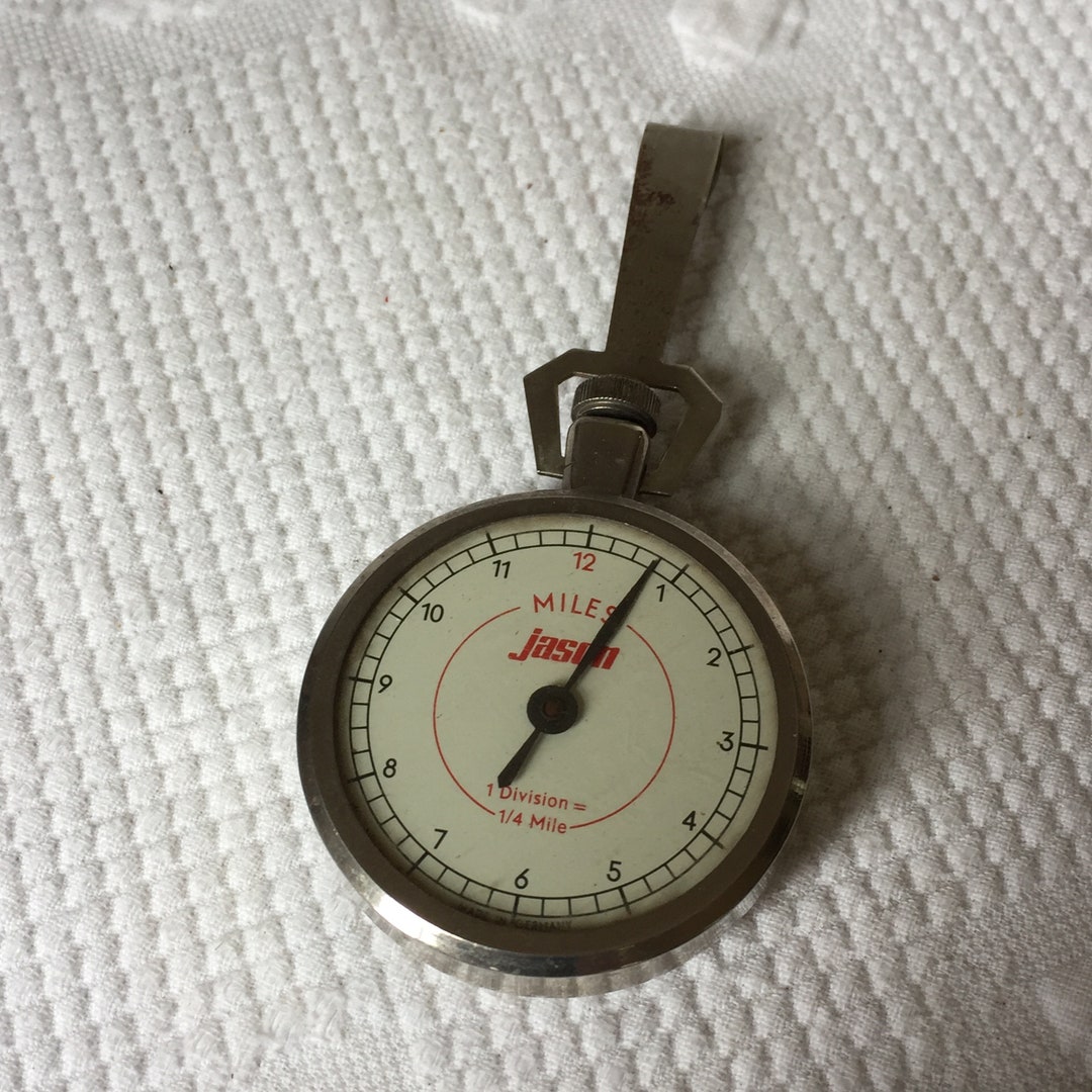 Vintage Jason Odometer to Attach to Belt With Hook. 1 Division is 1/4 ...