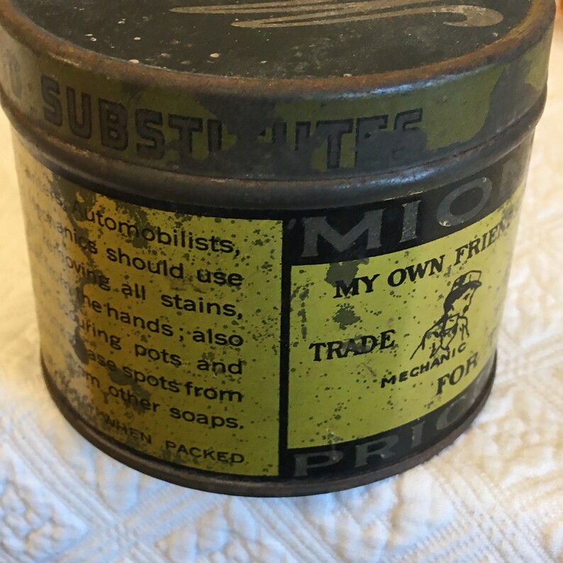 Vintage Mione Soap Tin. Mechanic Stenographer Merchant for - Etsy