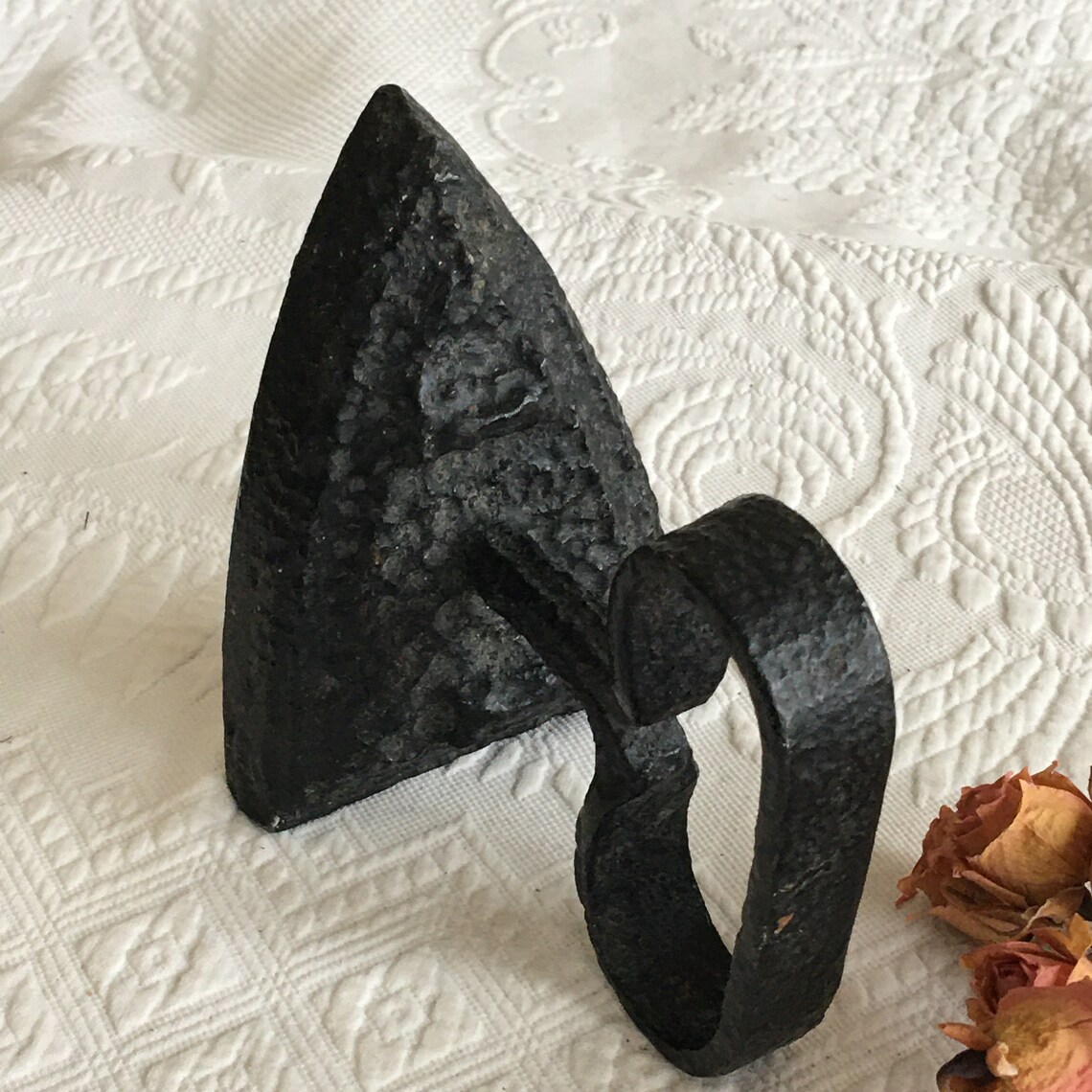 Antique Wrought Iron Iron. Great Display Black Rustic Looking | Etsy