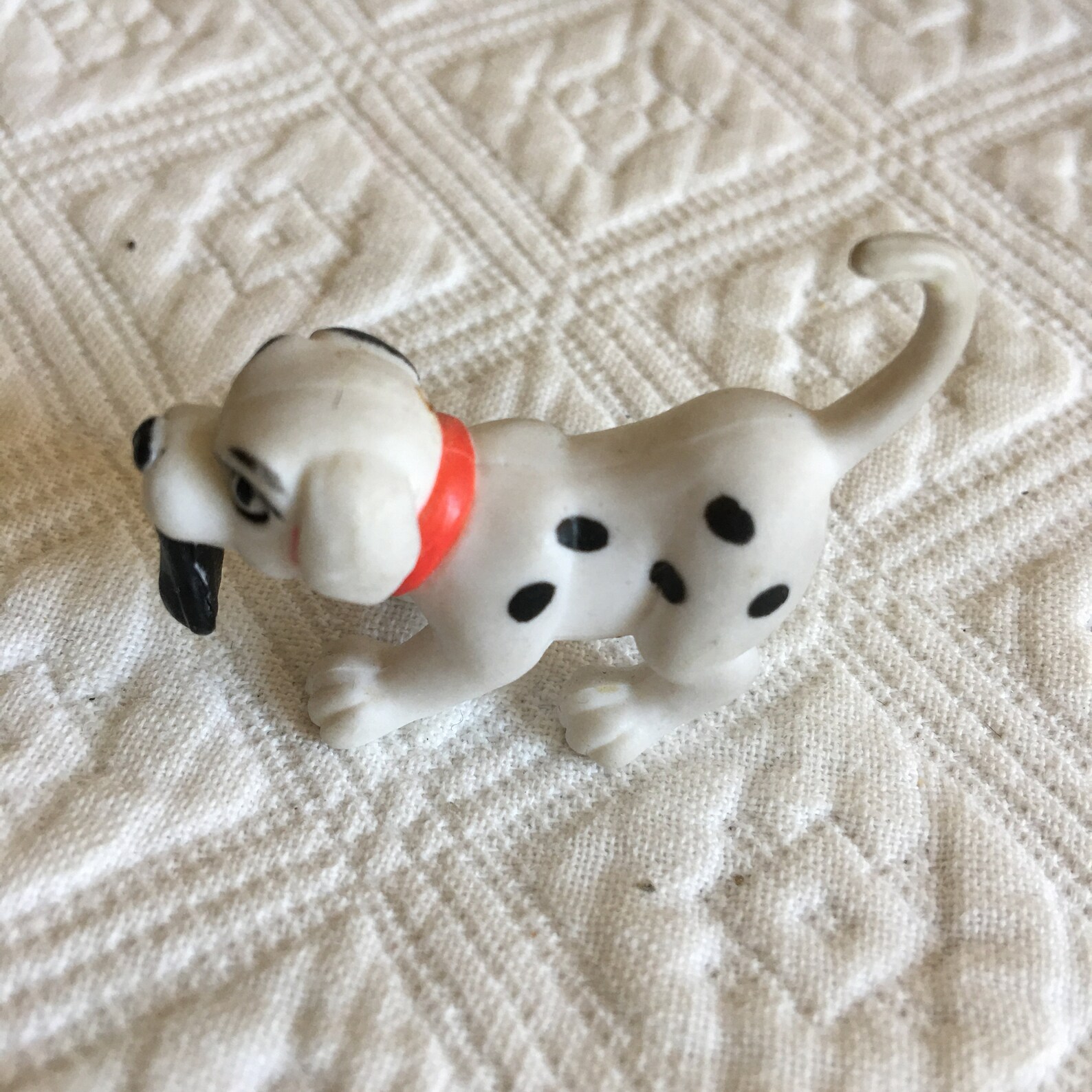 Vintage Disney Dalmatian Dog Miniature Figurine. Made in - Etsy