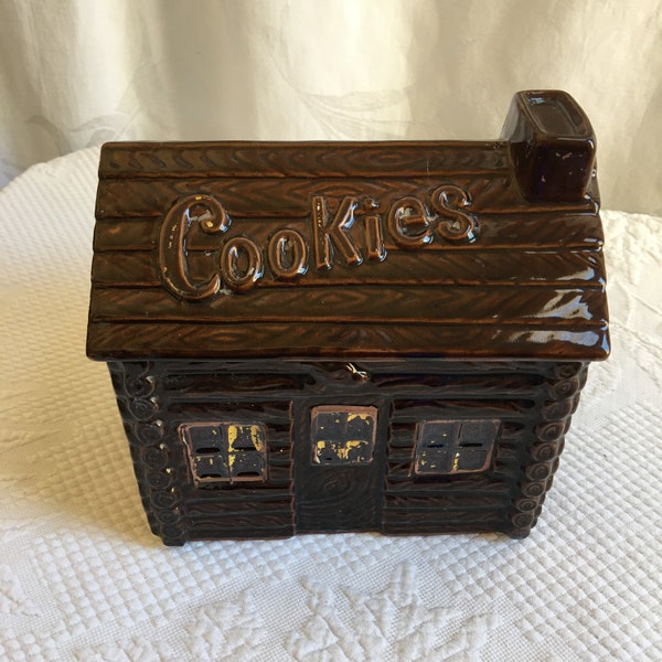 Antique Cookie Jar - Etsy