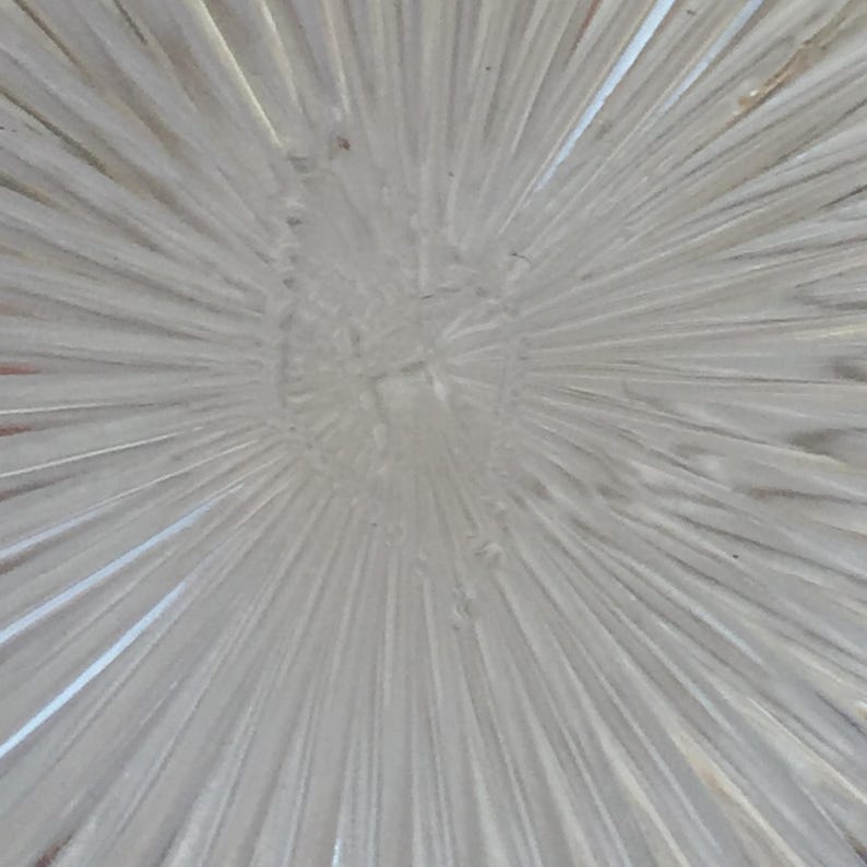 Vintage Heisey Scalloped Bowl With Stand up Handles, Ridged Edges and ...