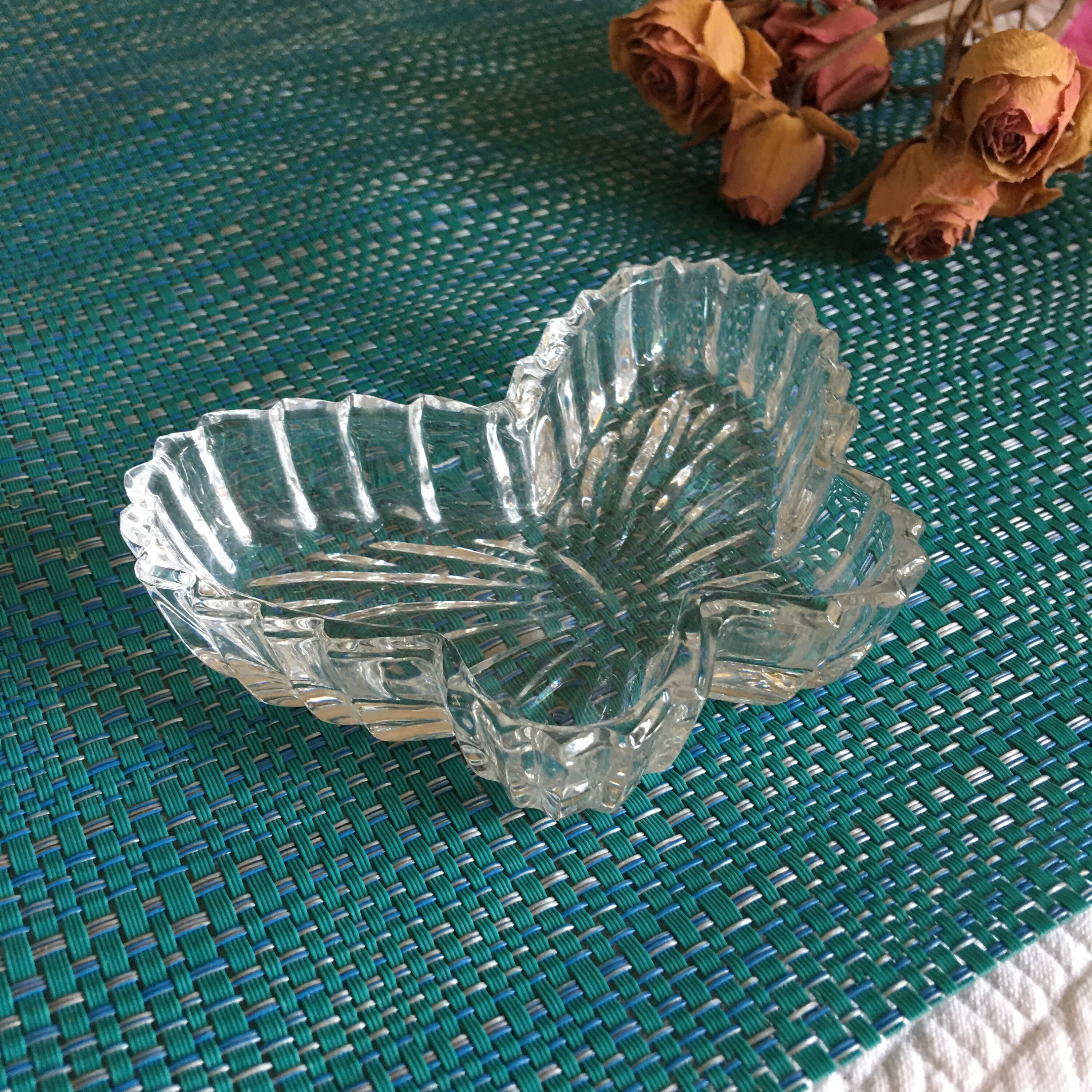 Vintage Clear Glass Butterfly Shaped Dresser Dish. Use for - Etsy