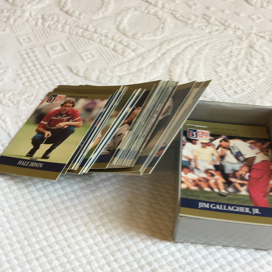 Vintage PGA Tour Cards. Pro Set of Special Inaugural Set. 75 PGA Tour ...