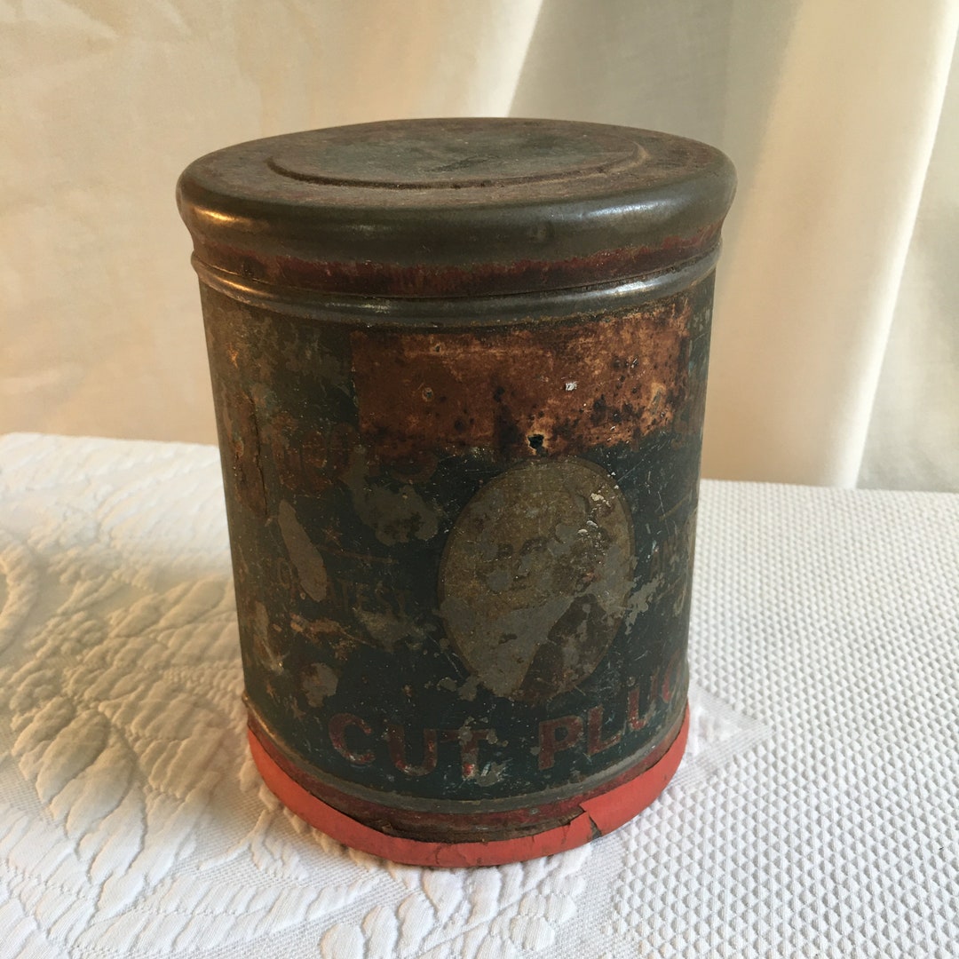 Antique R. J. Reynolds Tobacco Co. Tin. Winston Salem, N.C. the Top ...