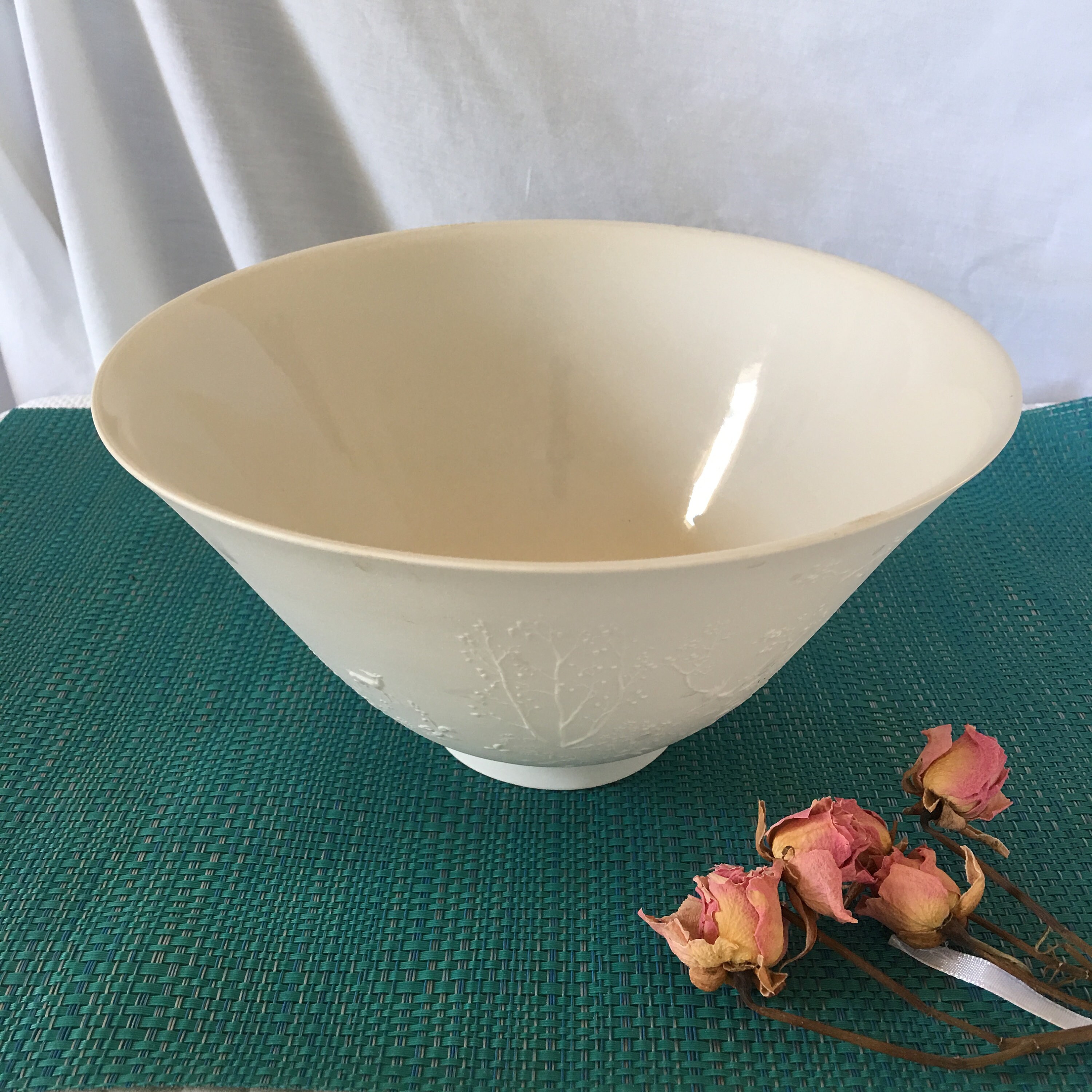 Vintage weiße deutsche Schale aus der US Zone. Bilder einer | Etsy