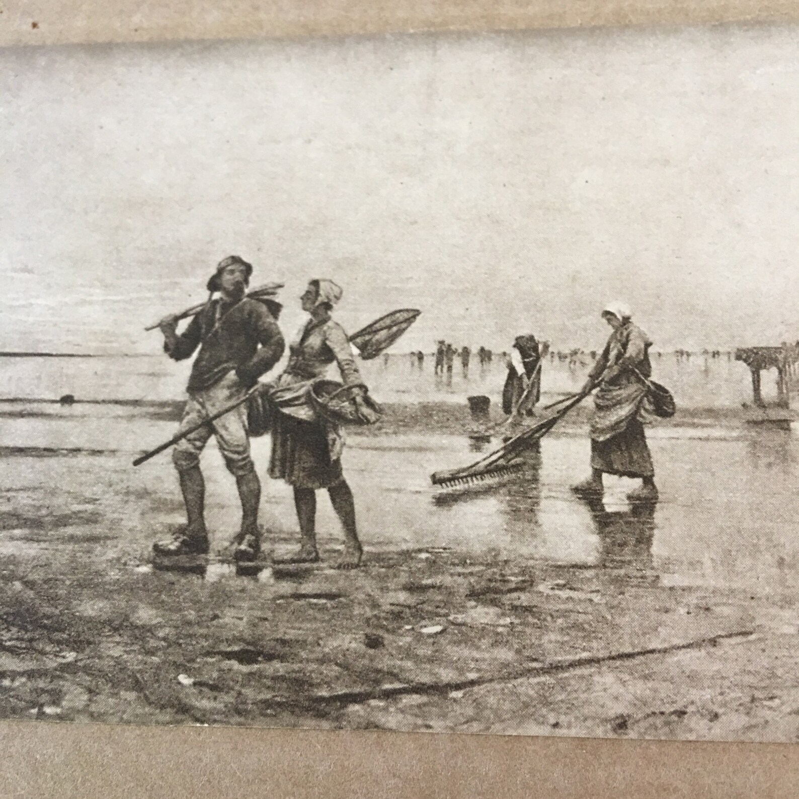 Antique Sepia Prints of Florence Rome 4 Seaside Scenes and 4 | Etsy