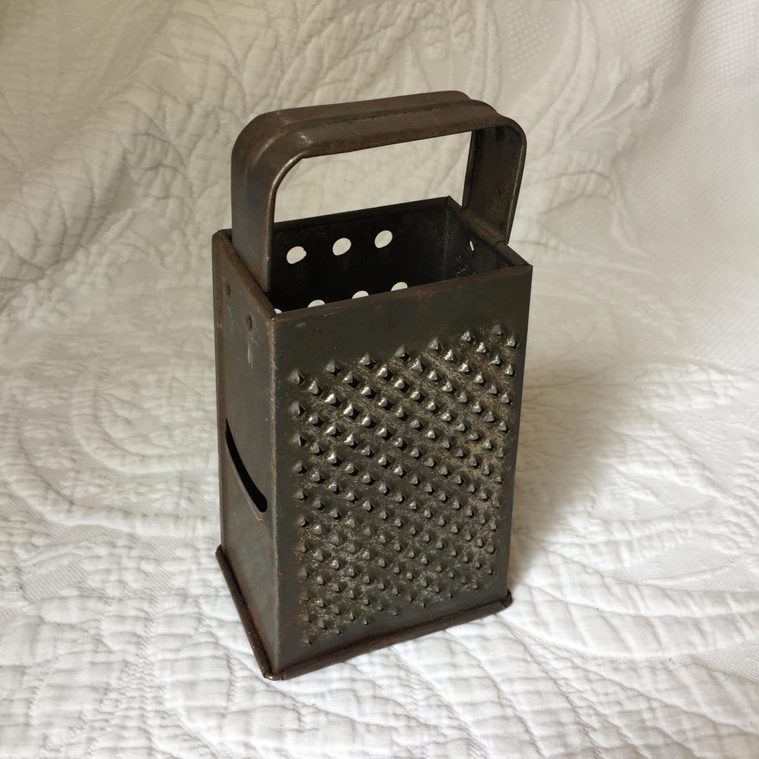 Vintage Cheese Grater for Antique or Vintage Kitchen Decoration. Rustic ...