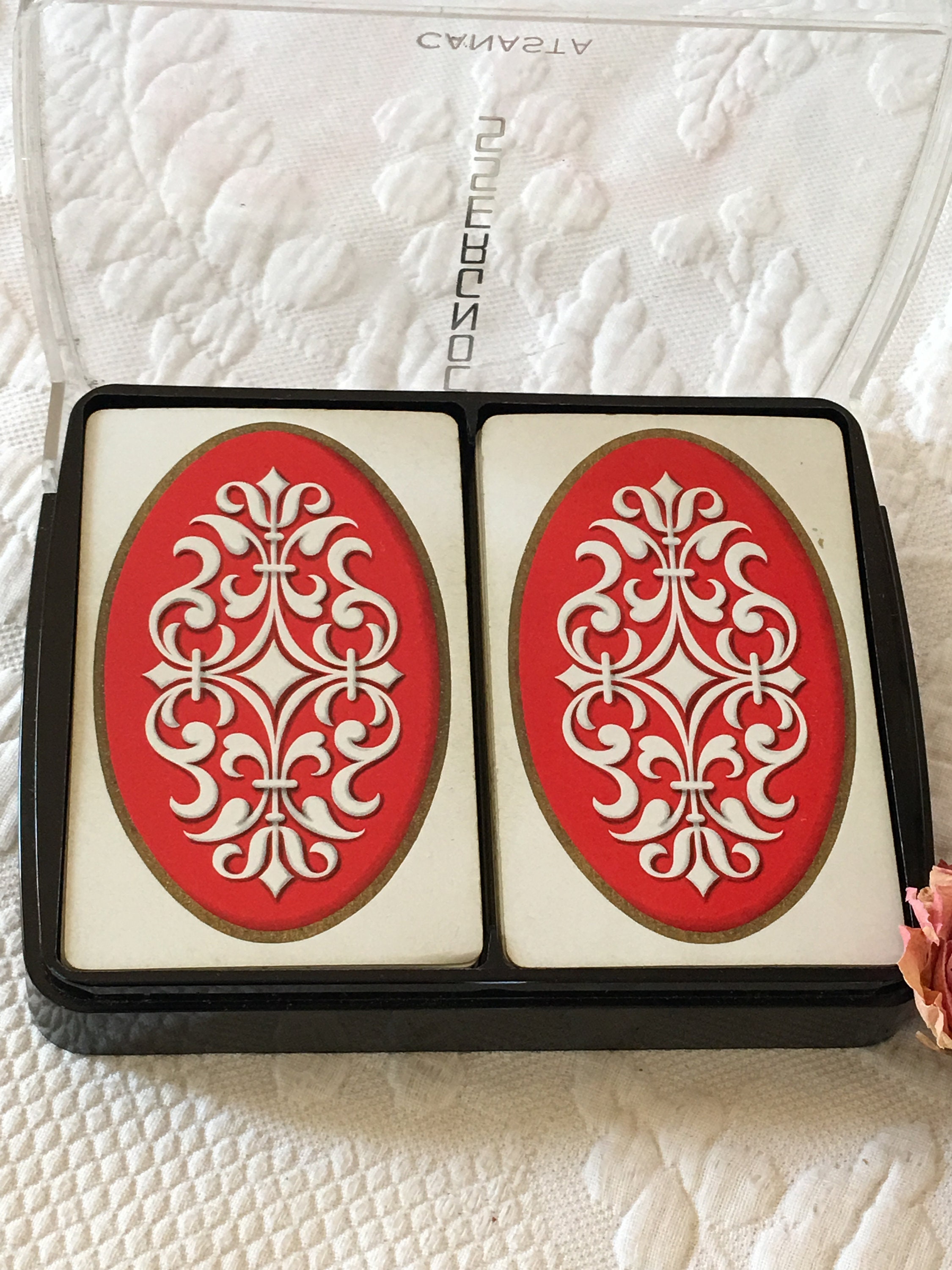 Vintage Game Cards. Congress Canasta Card Game. 105 Cards in | Etsy