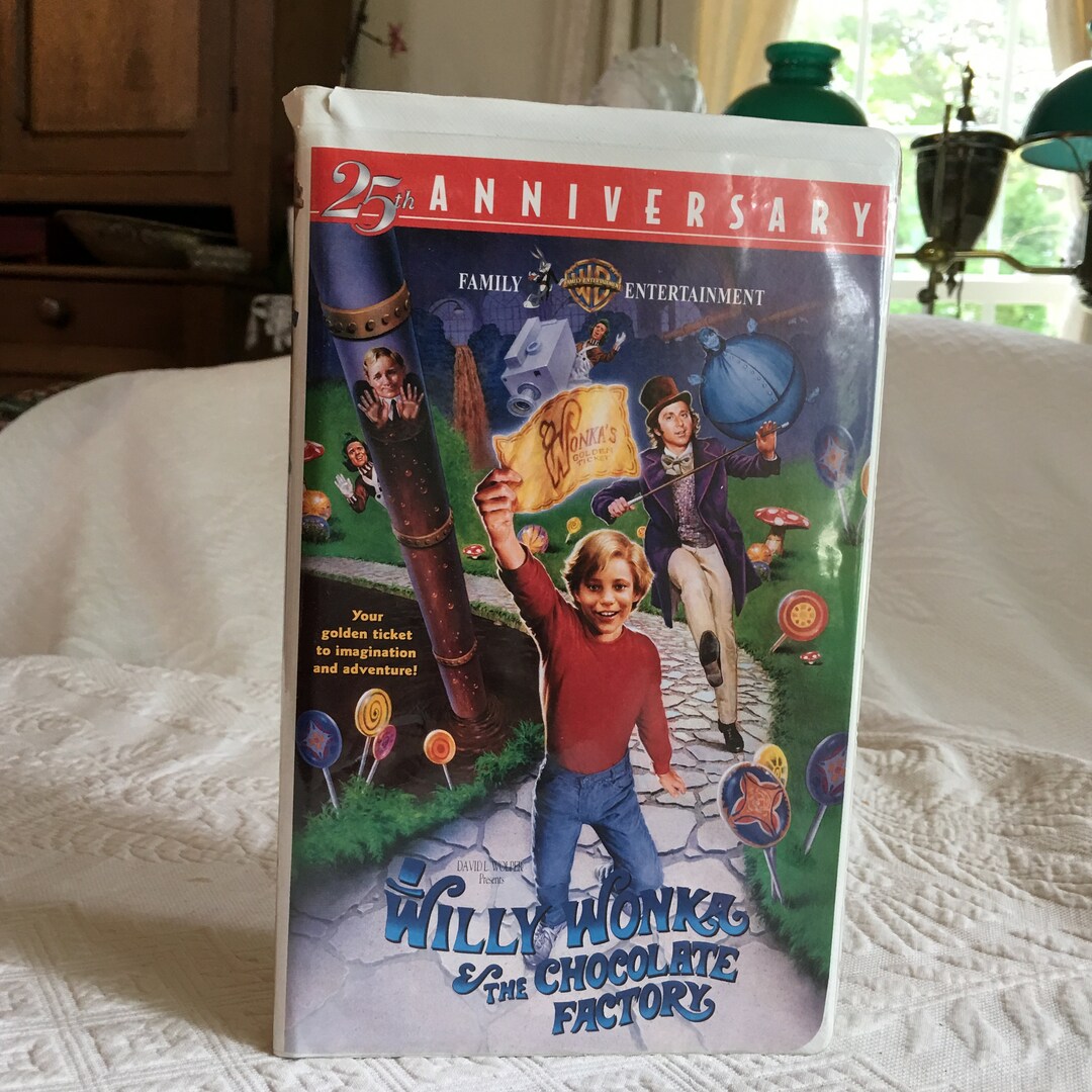 Willy Wonka And The Chocolate Factory Vhs