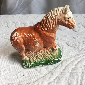 Vintage Chalkware Animals. Choose Horse, Cow, Camel, Sheep or Pig. Add ...