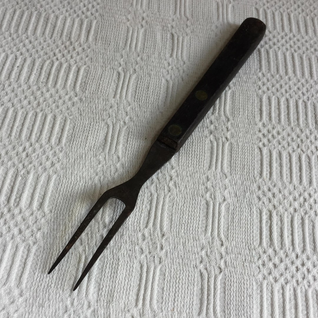 Antique Old Looking Meat Fork. Use for Reenacting. Sharp Fork Prongs to ...