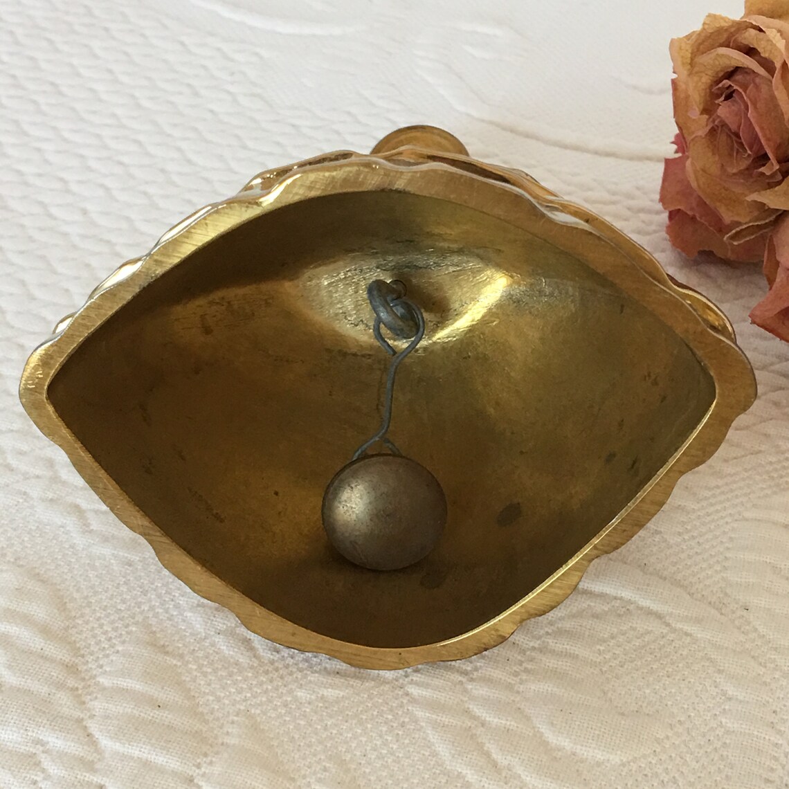 Vintage Brass Southern Bell Bell. Beautiful Clear Ringing Bell | Etsy