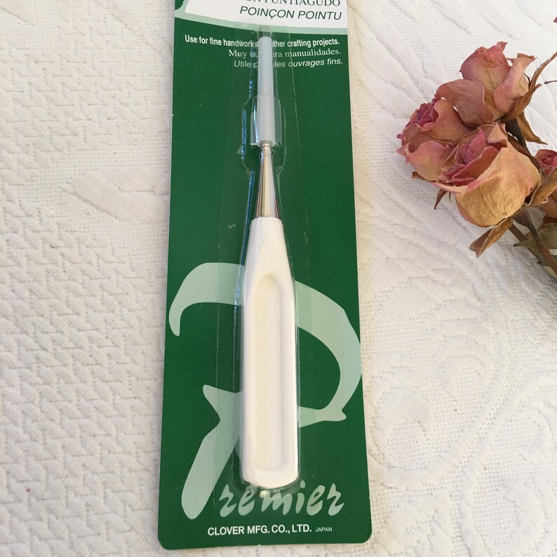 Craft Tapered Awl. Clover Premier Tapered Awl Use for Fine - Etsy