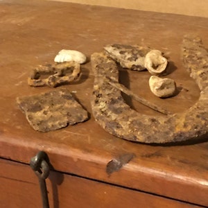 Antique Civil War Dug up Relics From Battlefields Near Fredericksburg ...