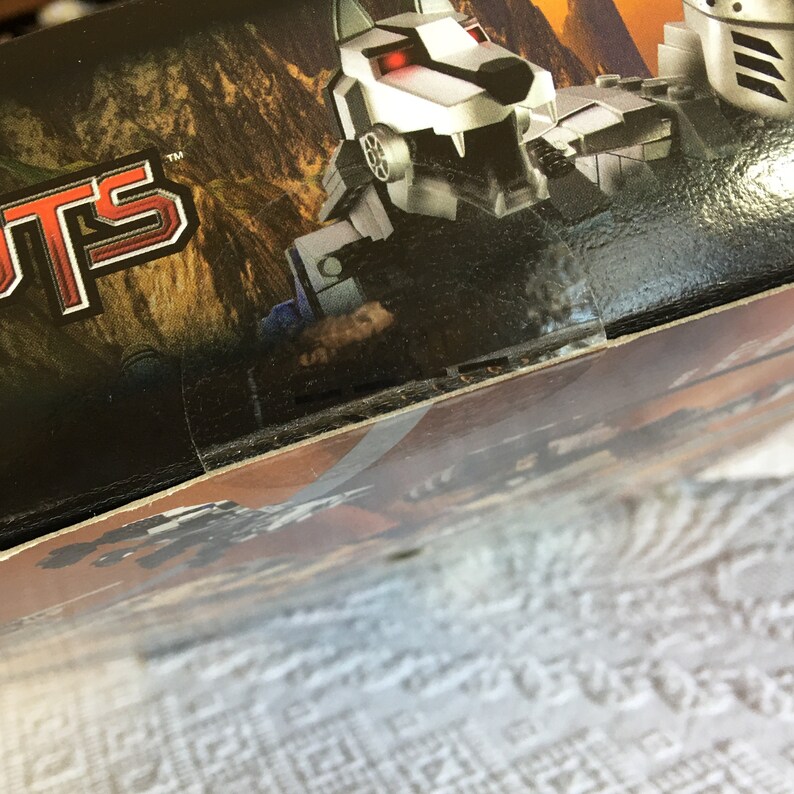 2001 Mega Bloks Transforming Block Bots Knight & Wolf. 9356. - Etsy