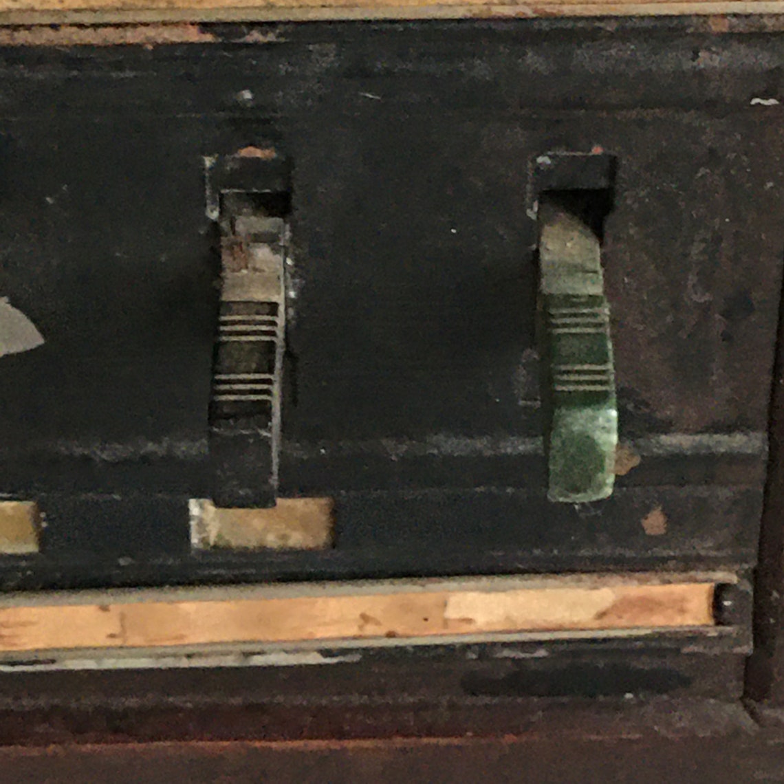 Victorian Telephone 7 Line Switchboard. Wooden Box With - Etsy