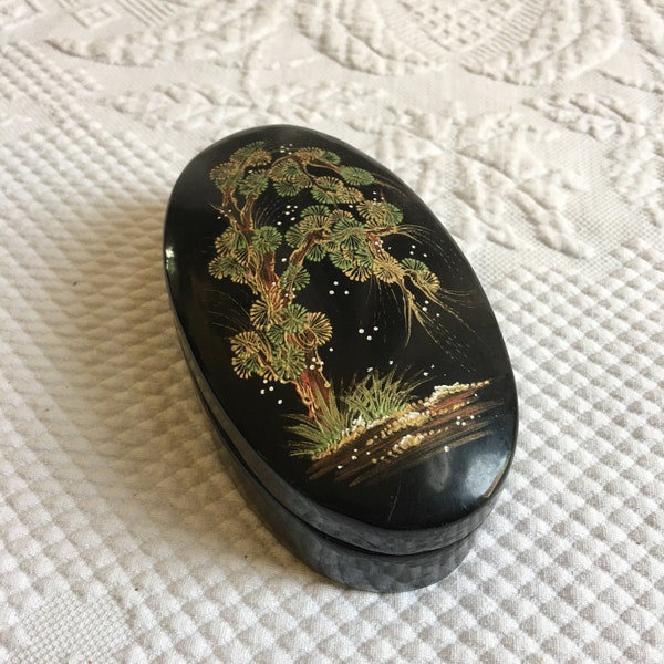 Chinese Enamel Box - Etsy