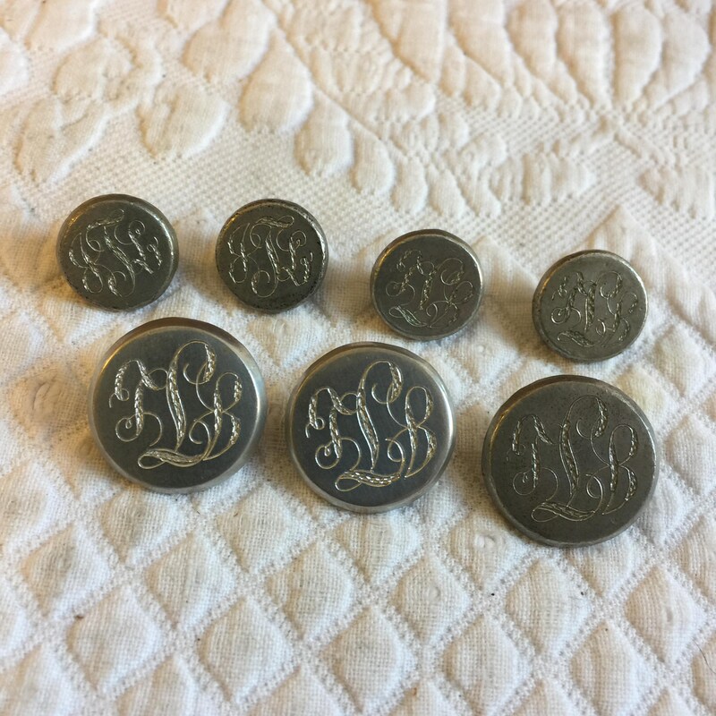 Pewter Buttons - Etsy