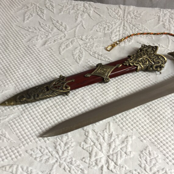 Vintage Fantasy Sword & Scabbard Sheath. Robin Hood, … - Gem