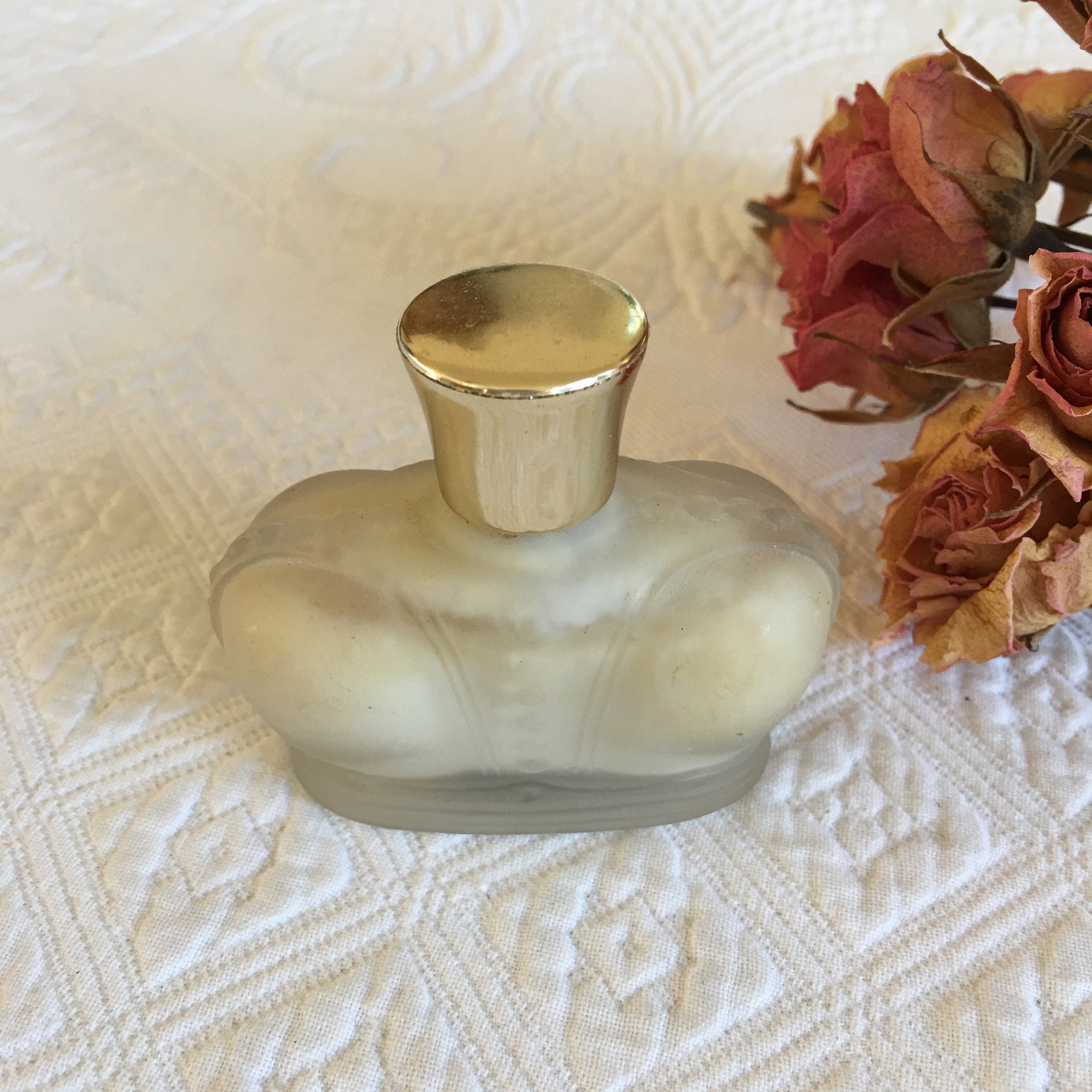 Vintage 1970s Prince Matchabelli Wind Song Creme Perfume. Crown Shaped ...
