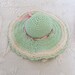 Vintage Hat Shaped Pin Cushion. Crocheted Victorian Pin Cushion. Pink ...