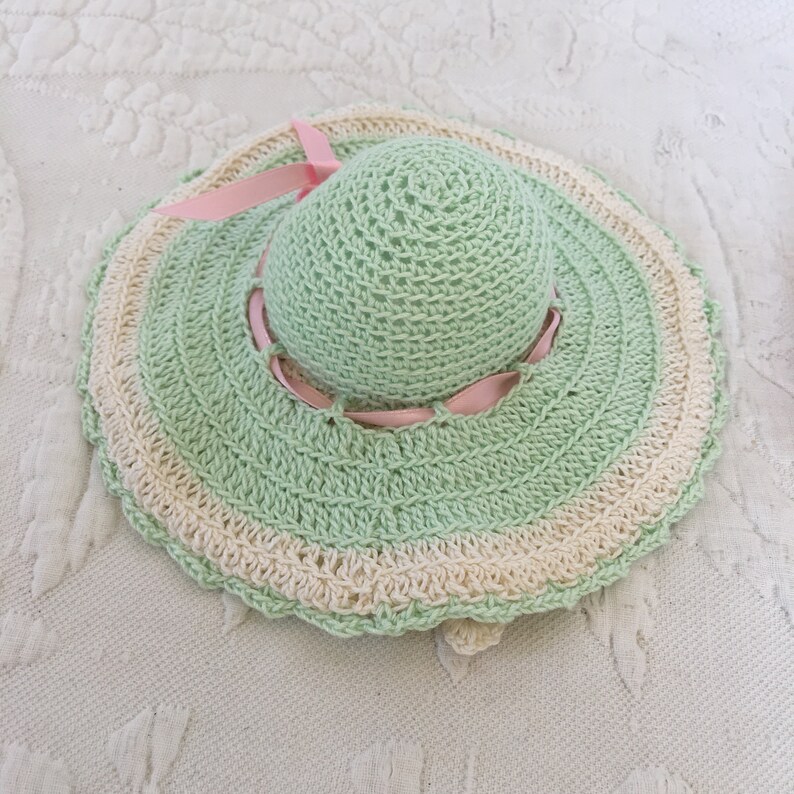 Vintage Hat Shaped Pin Cushion. Crocheted Victorian Pin Cushion. Pink ...