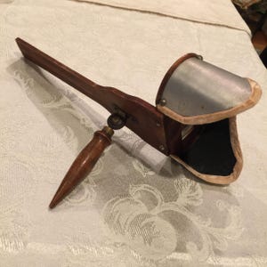 Antique Early 1900s Stereoscopic Viewer W/ Velvet Face Edge. Wood ...