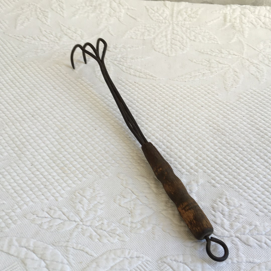 Antique Wood and Metal Wire Pronged Fork. Canning Tool. Old - Etsy