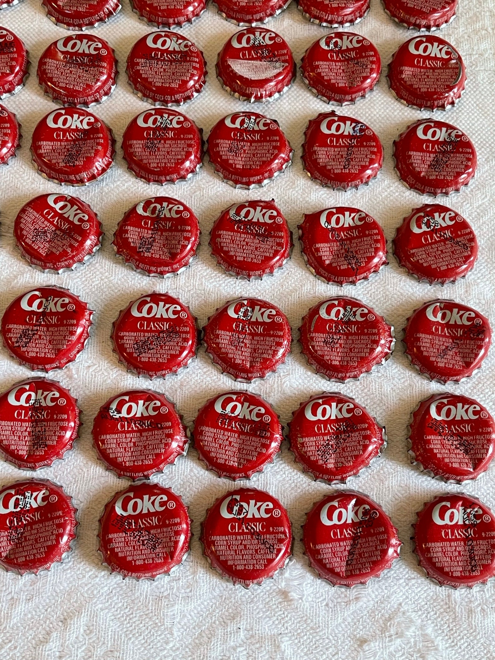 Vintage Choose 100 Coke Classic Coca Cola Bottle Caps. | Etsy