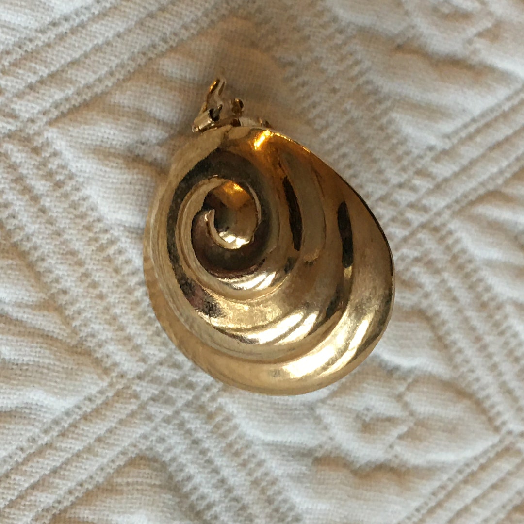 Vintage Scarf Ring. Gold Tone Scarf Ring. Choose Your Desin. Round ...