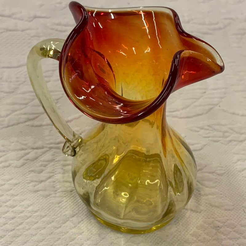 Glass Pitcher - Etsy