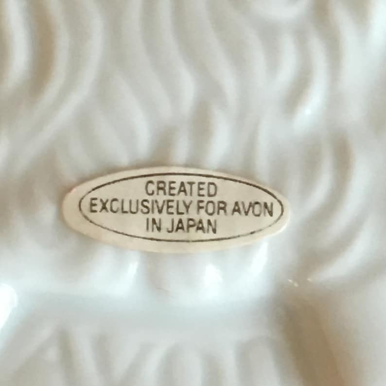 Vintage 1982 Avon Ceramic Angel Ornament. Avon Collectible. - Etsy