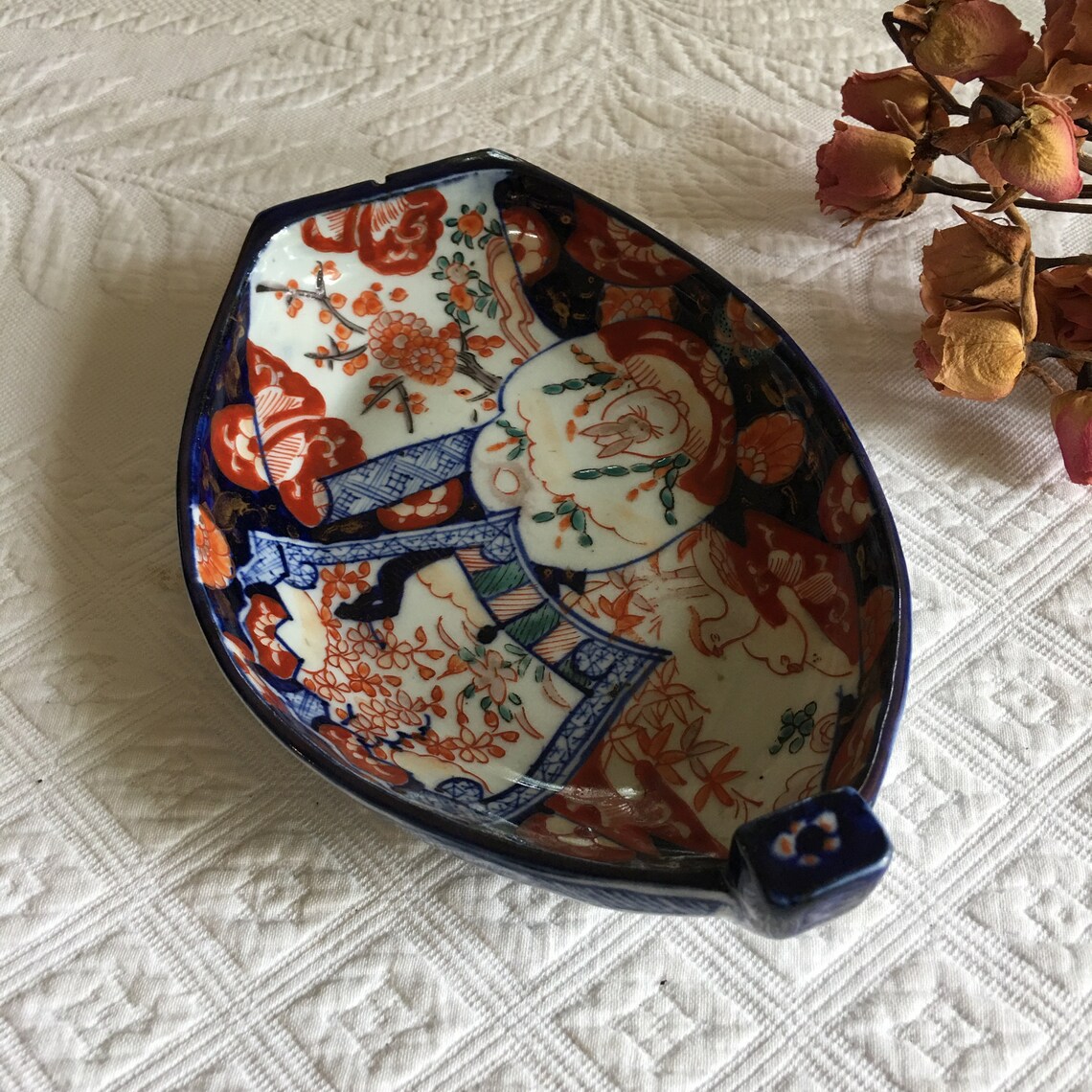 Antique Japanese Imari Porcelain Boat Shaped Plate. Imari Hand - Etsy