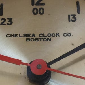 Vintage Chelsea Clock Co. Boston Porthole Clock. U. S. Maritime ...