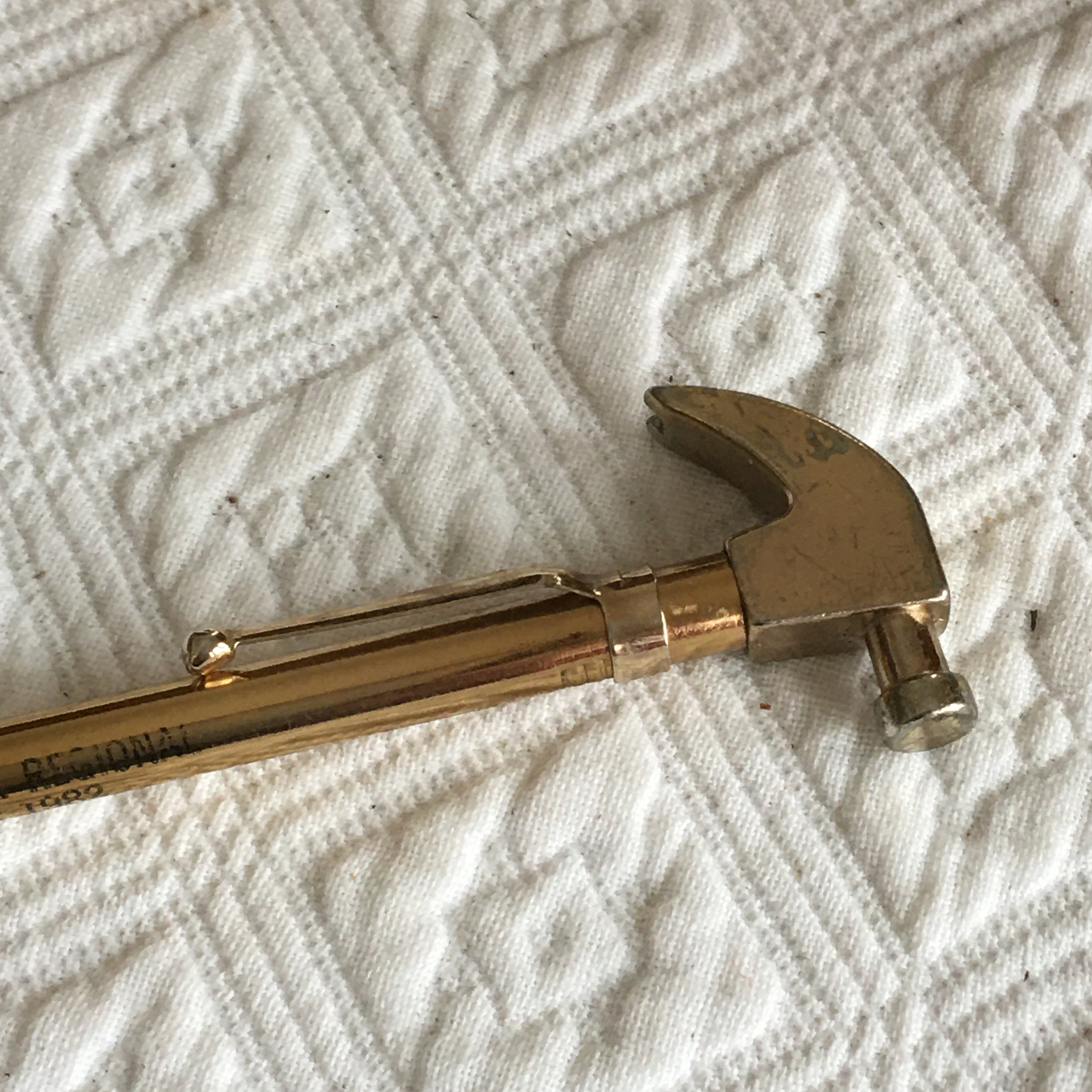 Vintage 1982 Hammer Pen. It Says Greater NY Regional Nawcc - Etsy UK