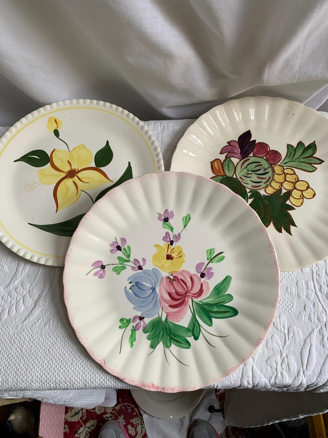 Vintage Blue Ridge Hand Painted Underglaze Southern Potteries, Inc ...