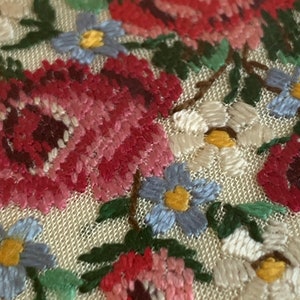 Vintage Petit Point Compact With Lovely Brass Frame. Petit Point ...