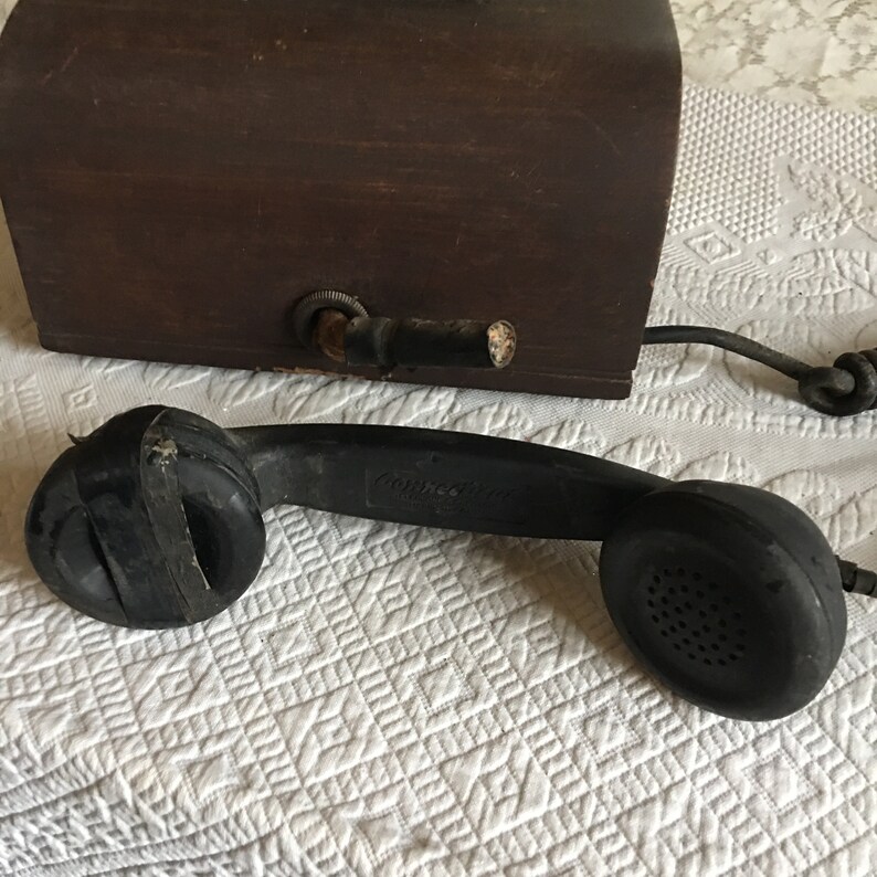 Victorian Telephone 7 Line Switchboard. Wooden Box With | Etsy