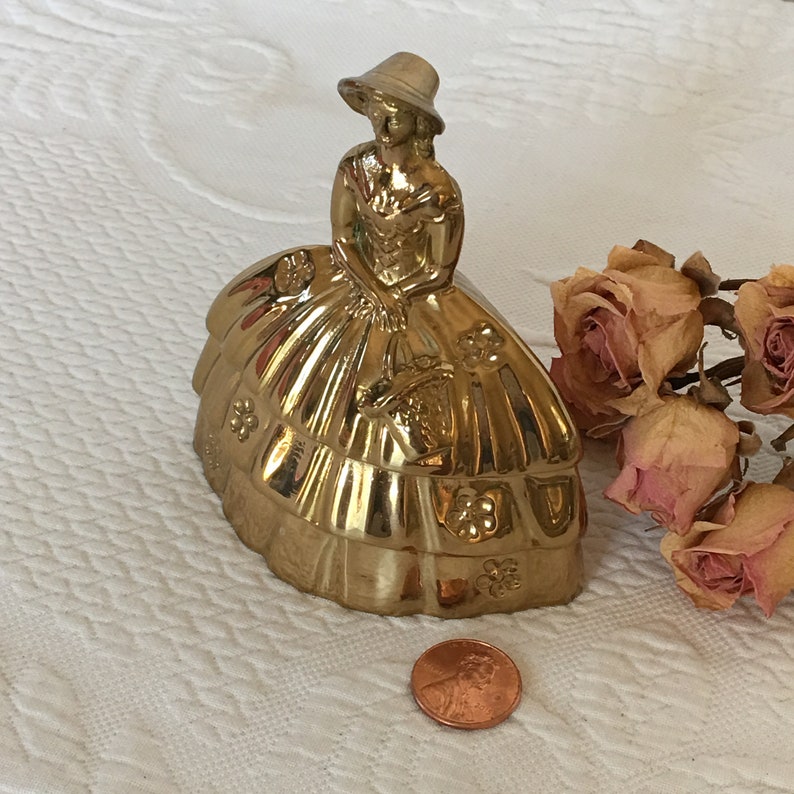 Vintage Brass Southern Bell Bell. Beautiful Clear Ringing Bell - Etsy