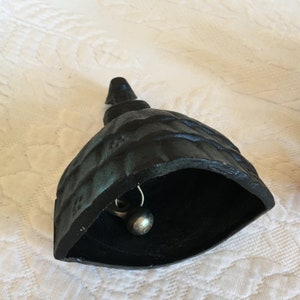 Vintage Cast Iron Southern Bell Brass Bell. Southern Lady With Parasol ...