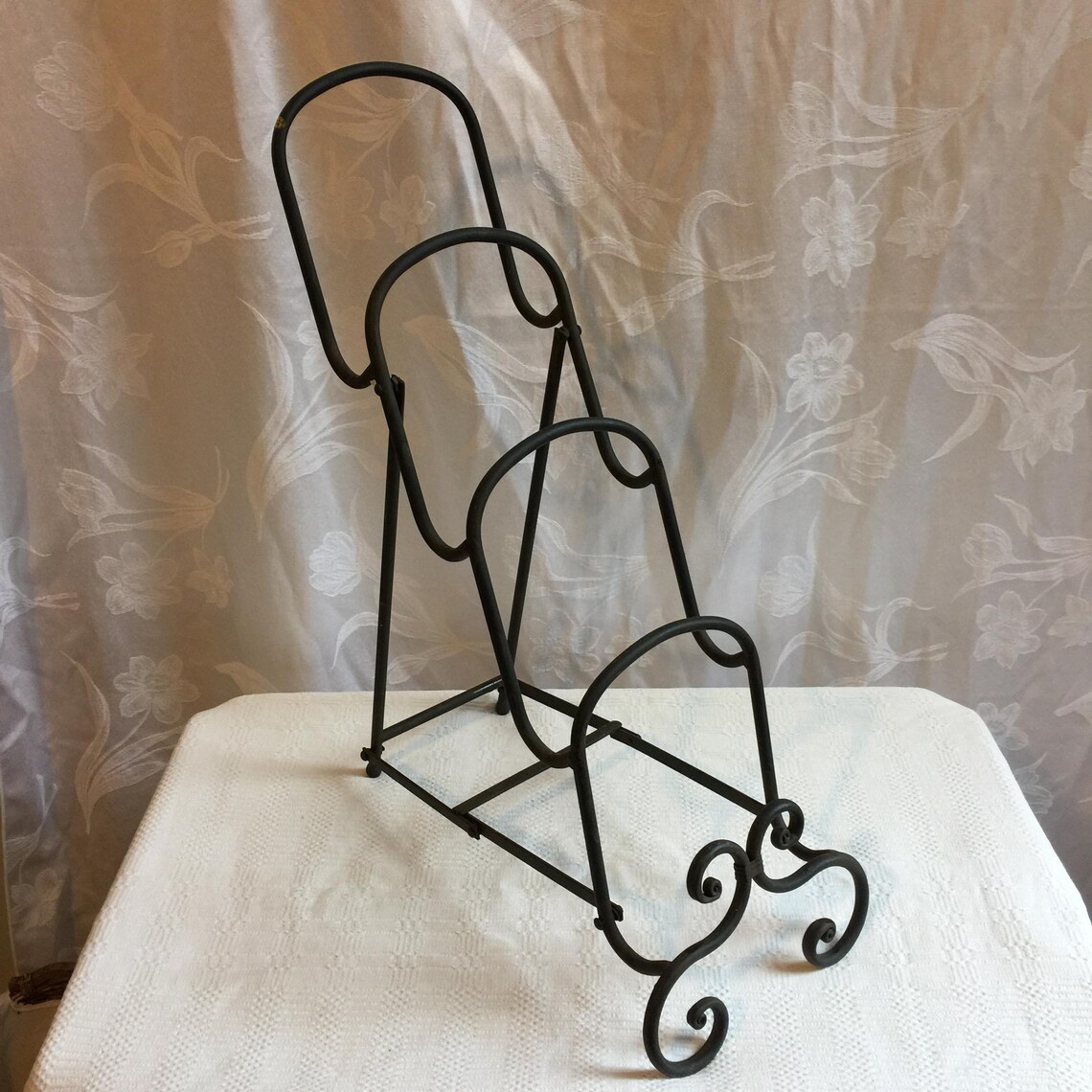 Black Folding Picture or Book Stand. Great for Shop Display Use or for ...