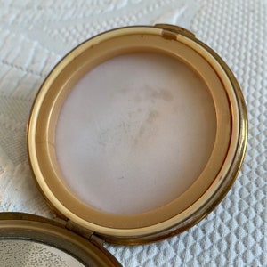 Vintage Petit Point Compact With Lovely Brass Frame. Petit Point ...