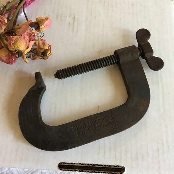 Antique Wood Clamp - Etsy