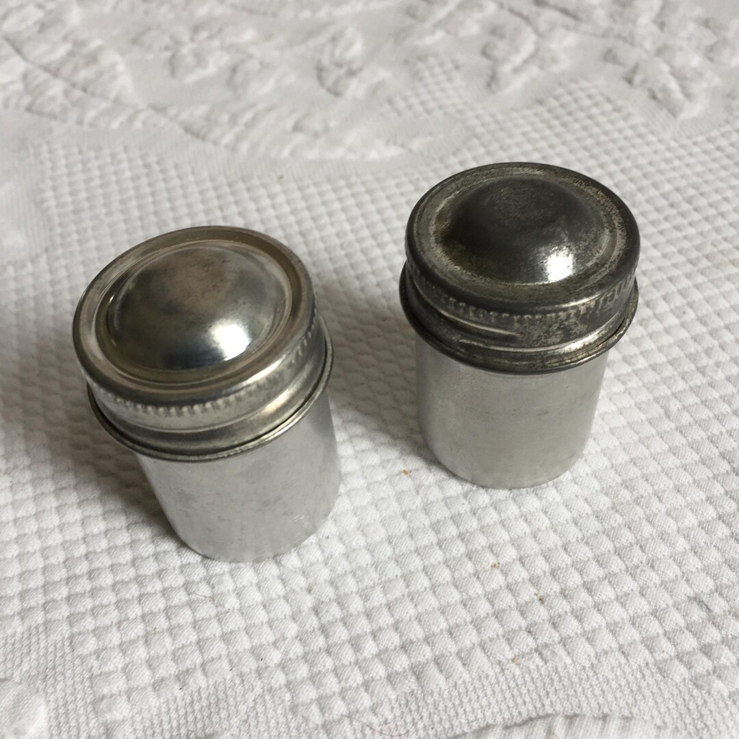 2 Vintage 35 Mm Film Canisters. Repurpose for Storing Anything. Tin ...