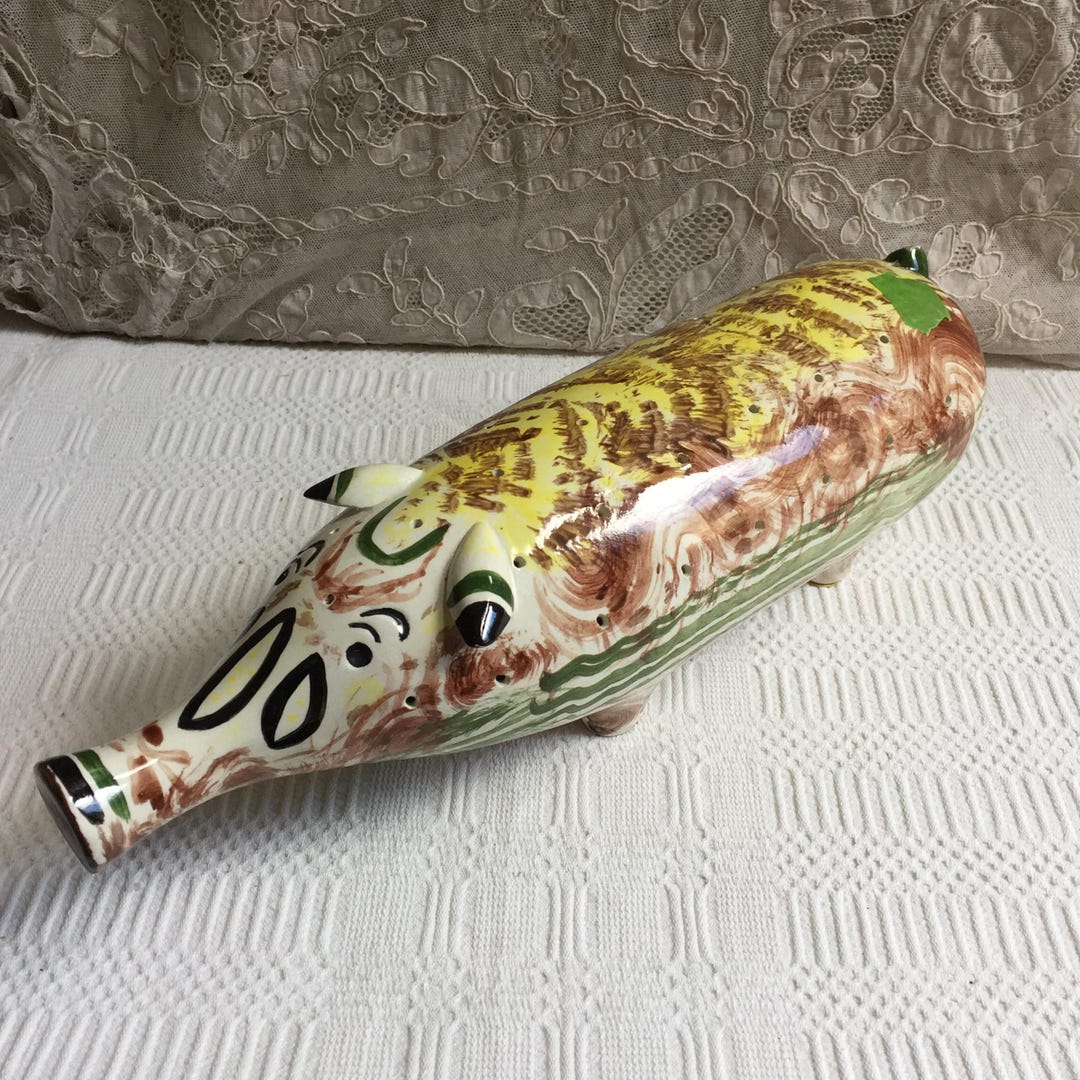 Vintage Ceramic Pig for Charcuterie Server for Party or Family Dinner ...
