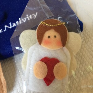 My Pocket Nativity Finger Puppets. Mary, Joseph, Baby Jesus, Cow and ...