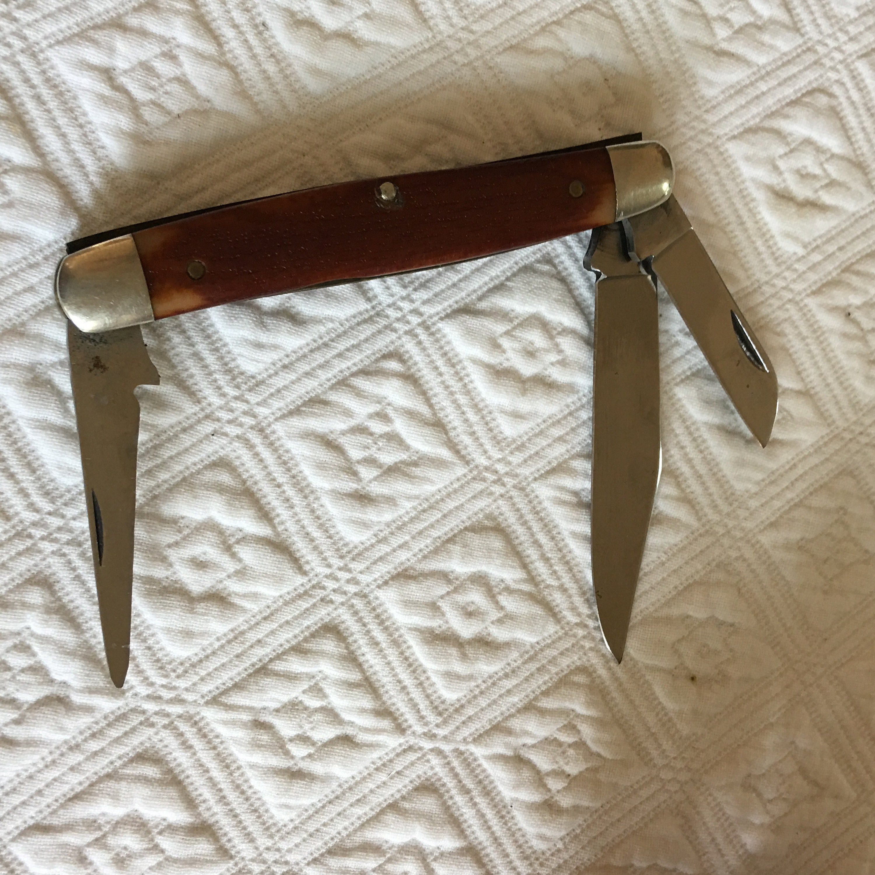 Triple Blade Winchester Knife