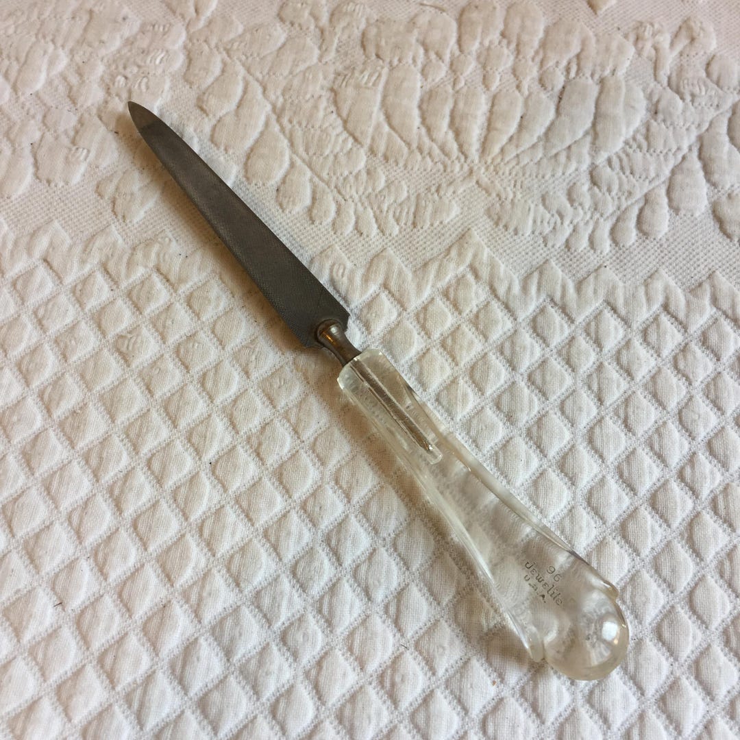 Vintage 96 Jewelite U.S.A. Celluloid Handle Fingernail File. Use or ...